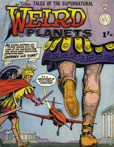 Weird Planets #20 Published January 1962 | Key Collecto