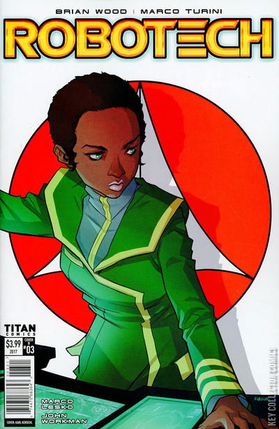 Robotech #3 Variant Published September 2017 | Key Col