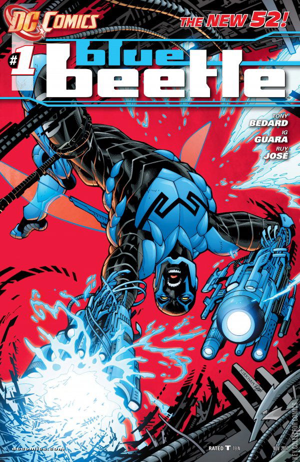 Blue Beetle #1 2nd Print Published September 2011 | Ke