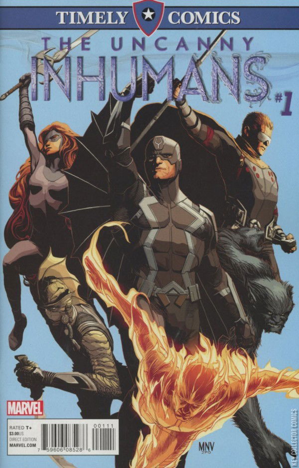 Timely Comics Uncanny Inhumans by Marvel | Key Collector Comics