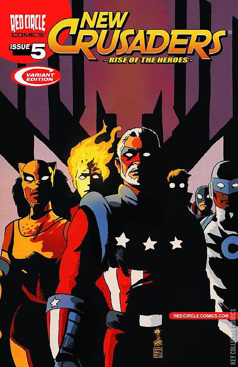 New Crusaders: Rise of the Heroes #5 Variant Published Janu