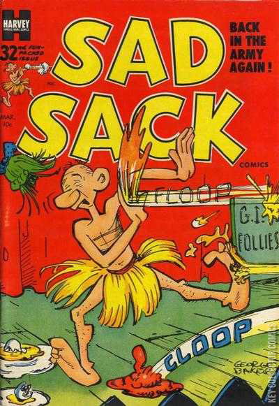 Sad Sack Comics #32 Published December 1969 | Key Colle