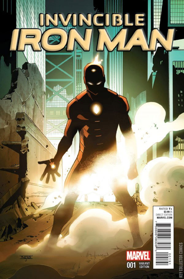 Invincible Iron Man #1 Variant Published October 2015