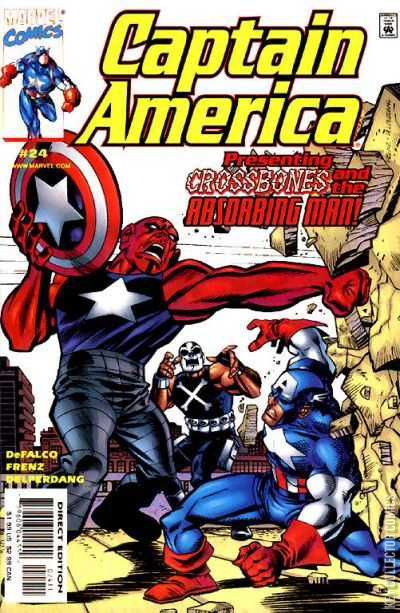 Captain America #24 Published December 1999 | Key Colle