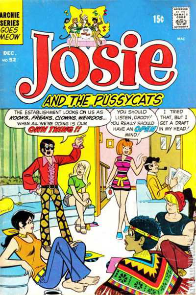Josie (and the Pussycats) #52 Published December 1970