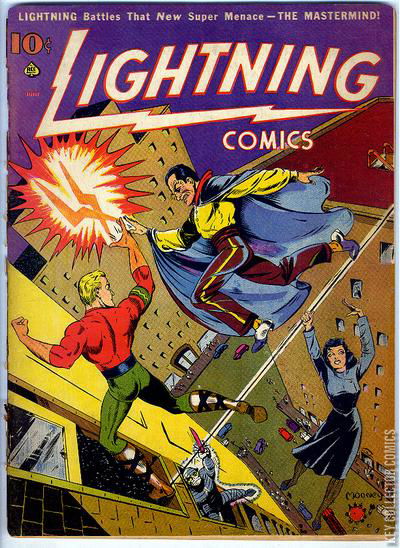 Lightning Comics #1 Published June 1941 | Key Collector