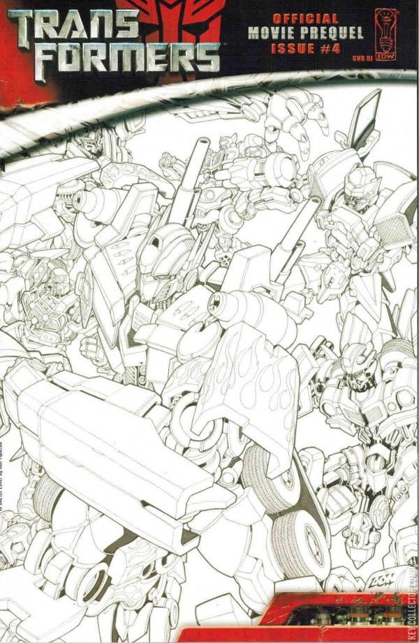 Transformers Movie Prequel #4 Variant Published May 20
