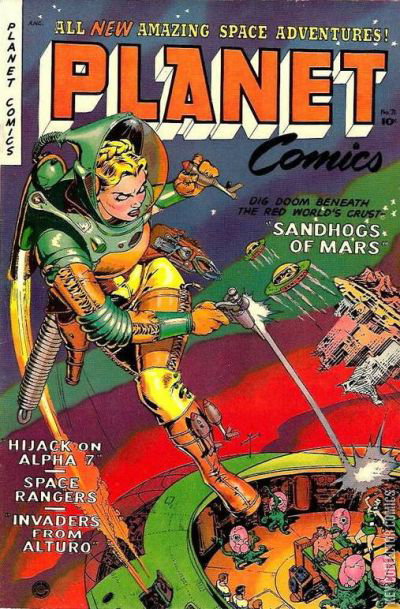 Planet Comics #71 Published June 1953 | Key Collector Comics