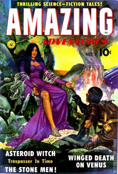 Amazing Adventures #1 Published January 1950 | Key Coll