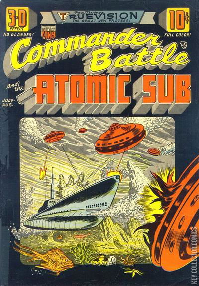 Commander Battle and the Atomic Sub by ACG | Key Collector Comics