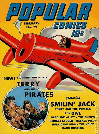 Popular Comics #72 Published February 1942 | Key Collec