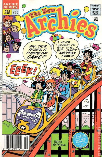 The New Archies #6 Published June 1988 | Key Collector