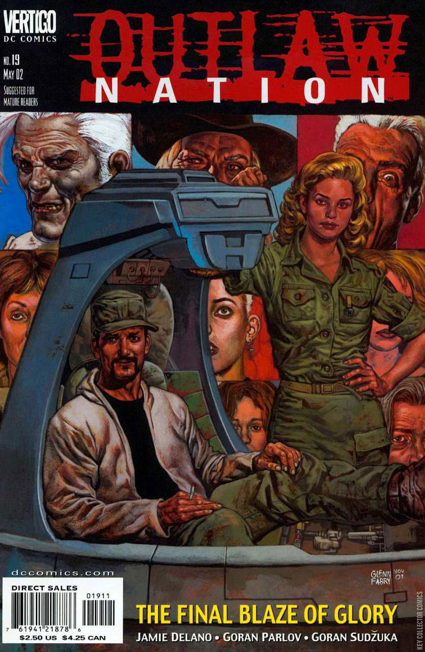 Outlaw Nation #19 Published May 2002 | Key Collector Comics