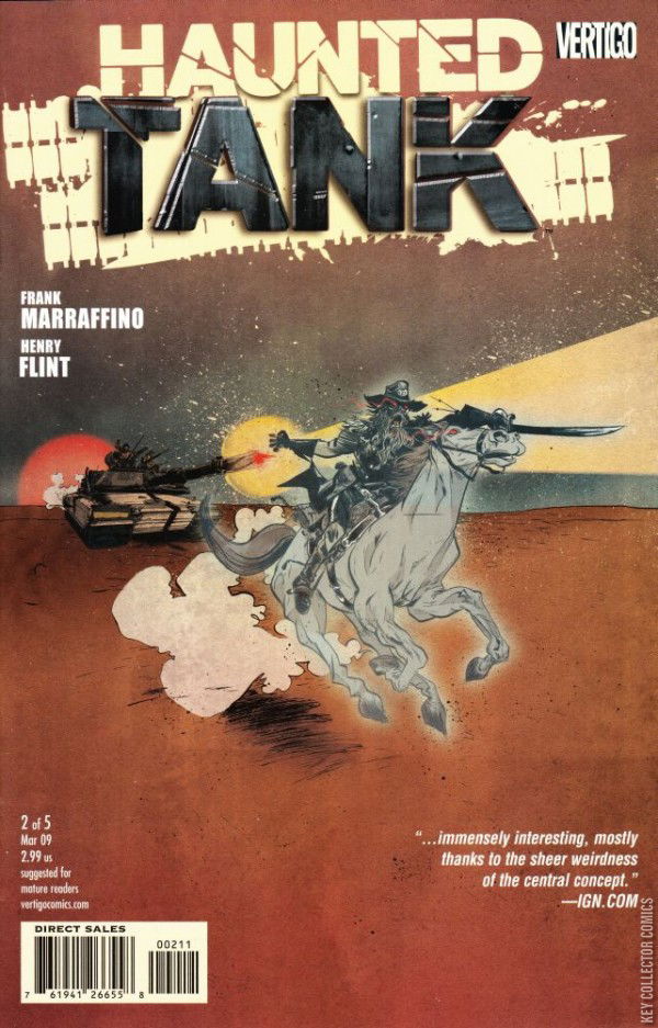 The Haunted Tank #2 Published January 2009 | Key Collec