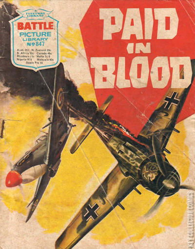 Battle Picture Library #847 International Published January Battle Picture Library #847 International Published January