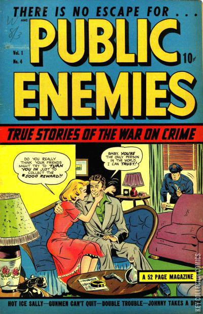 Public Enemies #4 Published October 1948 | Key Collecto