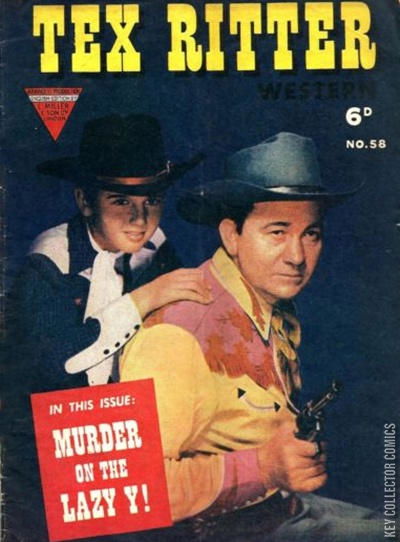 Tex Ritter Western by L Miller Son | Key Collector Comics