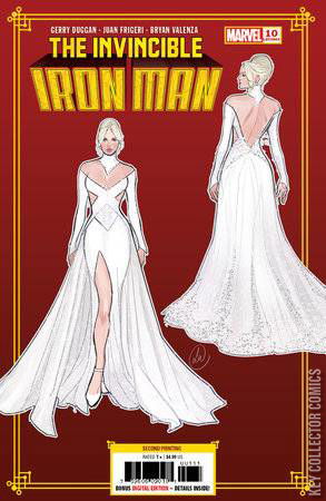 Invincible Iron Man #10 2nd Print Published November 2