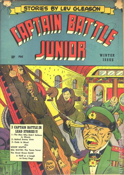 Captain Battle Jr. #2 Published January 1944 | Key Coll