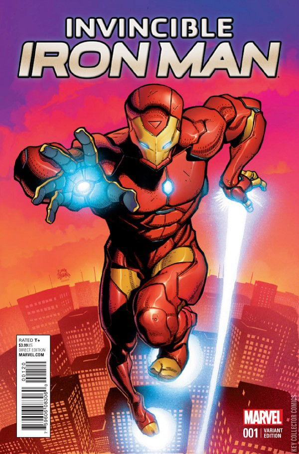 Invincible Iron Man #1 Variant Published October 2015