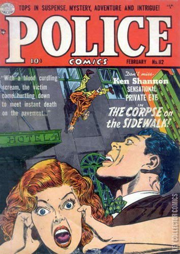 Police Comics #112 Published February 1952 | Key Collec