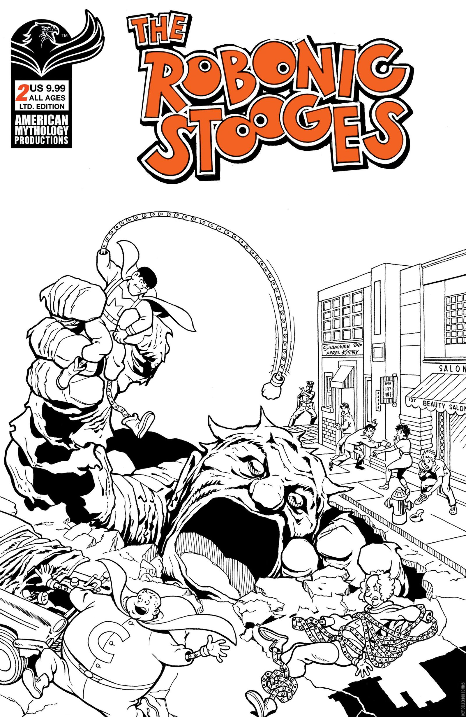 Robonic Stooges Return, The #2 Variant Published December 2