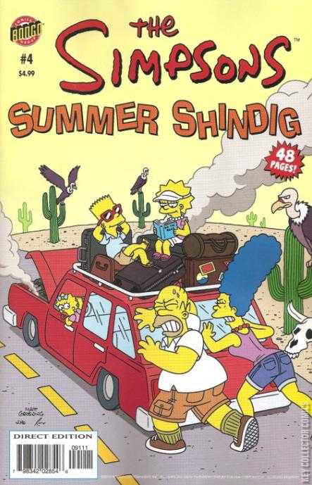 The Simpsons: Summer Shindig #4 Published May 2010 | Ke