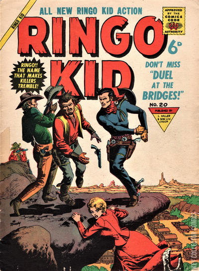 Ringo Kid Western by L Miller Son | Key Collector Comics