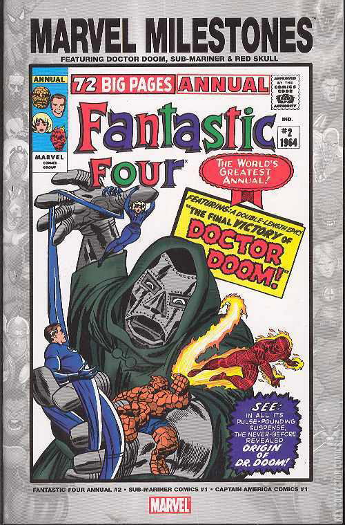 Marvel Milestones: Dr. Doom, Sub-Mariner & Red Skull by Marvel | Key ...