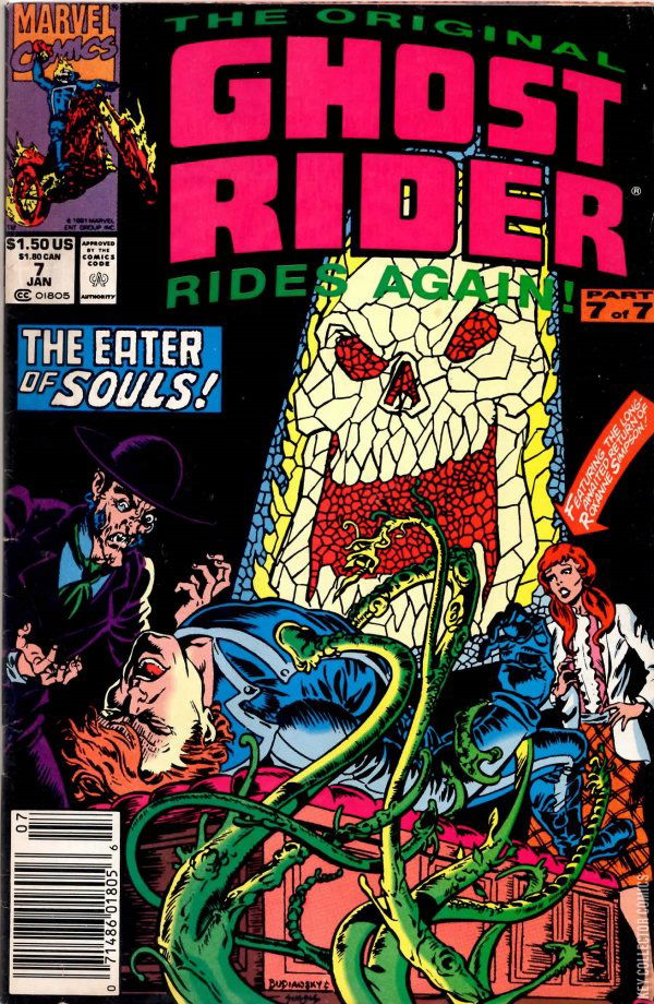 The Original Ghost Rider Rides Again #7 Newsstand Published