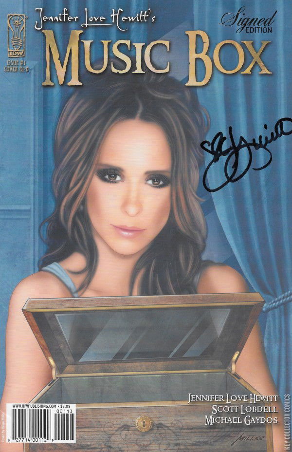 Jennifer Love Hewitt's Music Box #1 | Key Collector Comics
