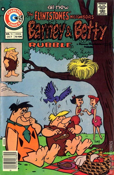 Barney & Betty Rubble #16 Published October 1975 | Key