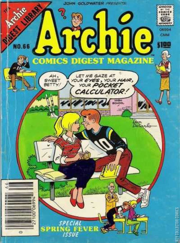 Archie Comics Digest #66 Published July 1984 | Key Coll