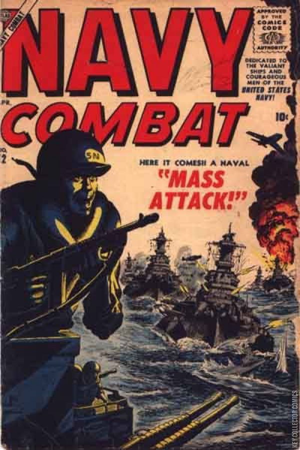 Navy Combat #12 Published April 1957 | Key Collector Comics