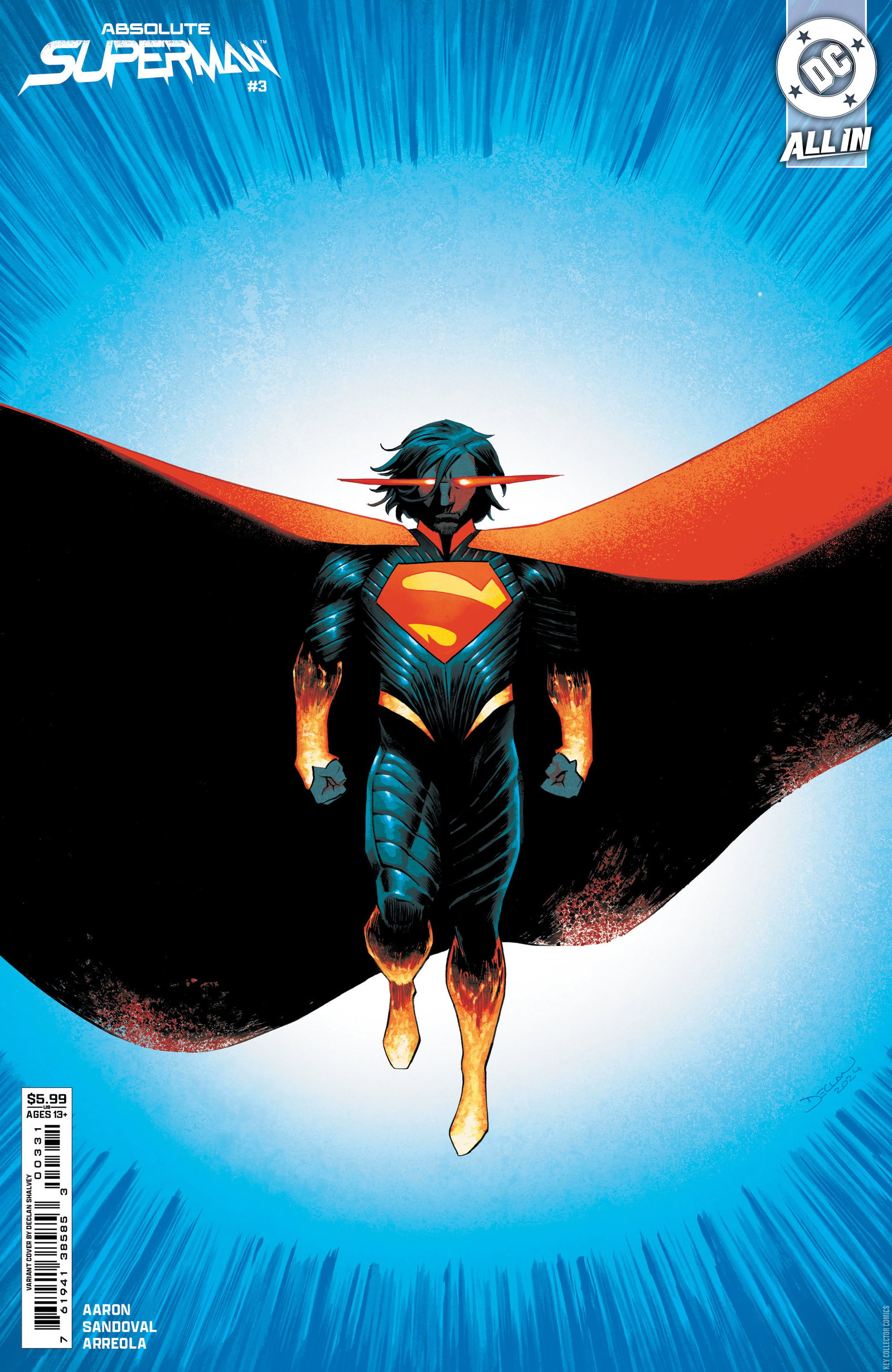 Absolute Superman #3 Published January 2025 | Key Coll