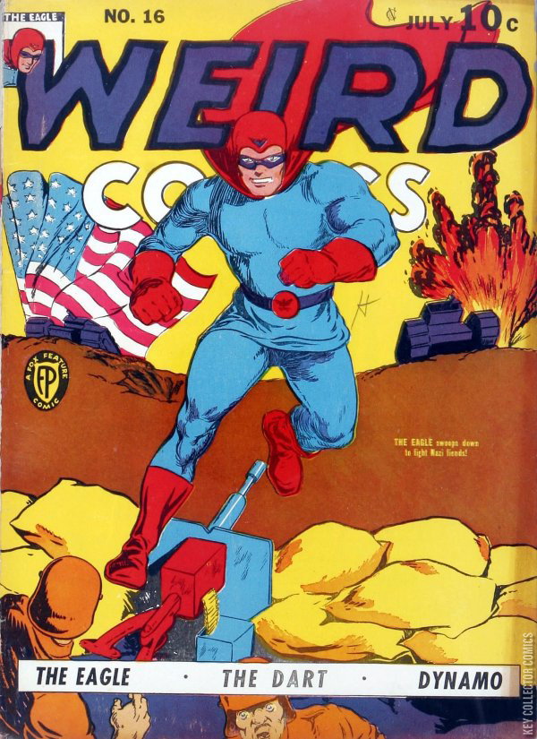 Weird Comics #16 Published July 1941 | Key Collector Comics