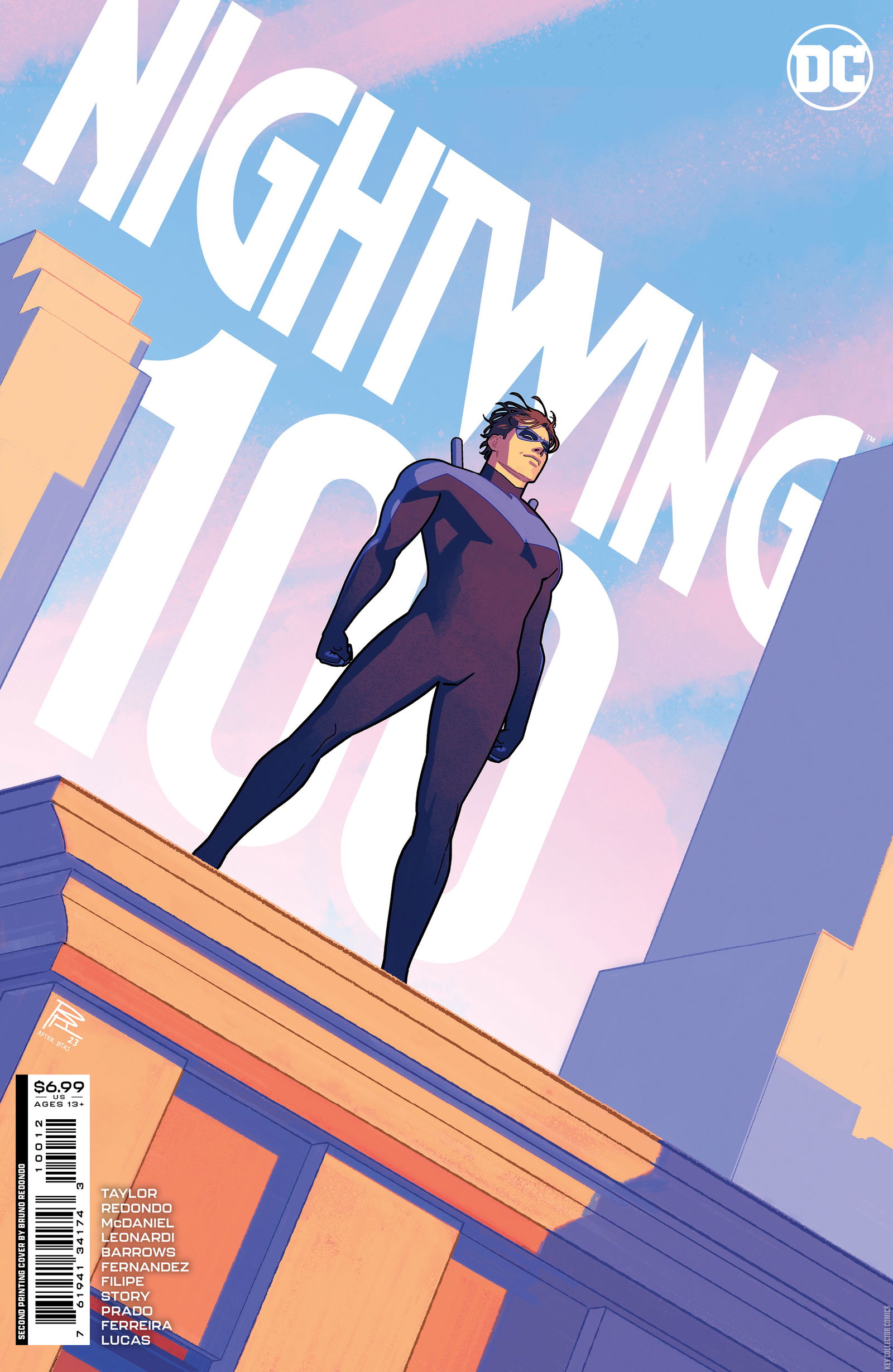 Nightwing #100 2nd Print Published March 2023 | Key Co