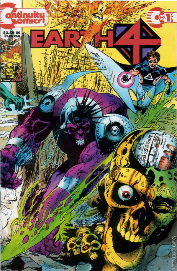 Earth 4 #1 Published December 1993 | Key Collector Comics