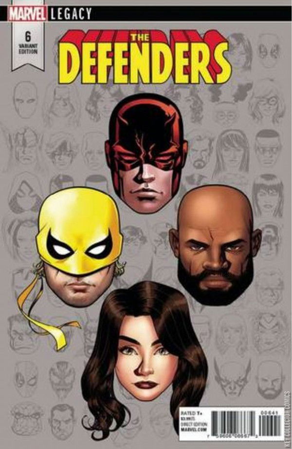 Defenders #6 Variant Published October 2017 | Key Coll