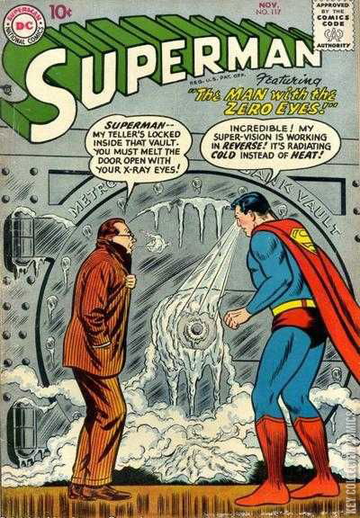 Superman #117 Published November 1957 | Key Collector Comics