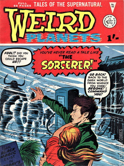 Weird Planets #16 Published January 1962 | Key Collecto