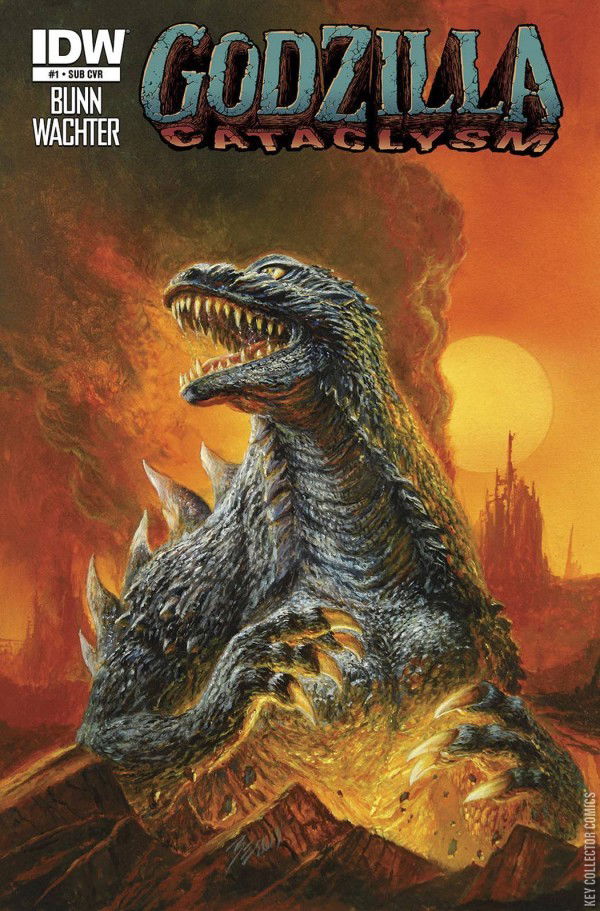 Godzilla: Cataclysm #1 Variant Published August 2014