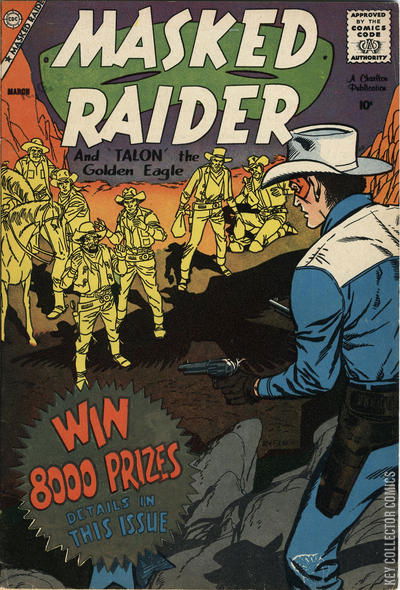 Masked Raider #17 Published March 1959 | Key Collector