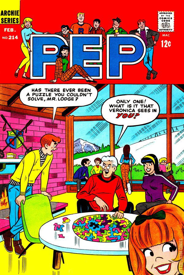 Pep Comics #214 Published February 1968 | Key Collector