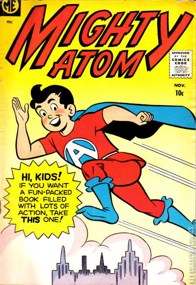 Mighty Atom #1 Published November 1957 | Key Collector