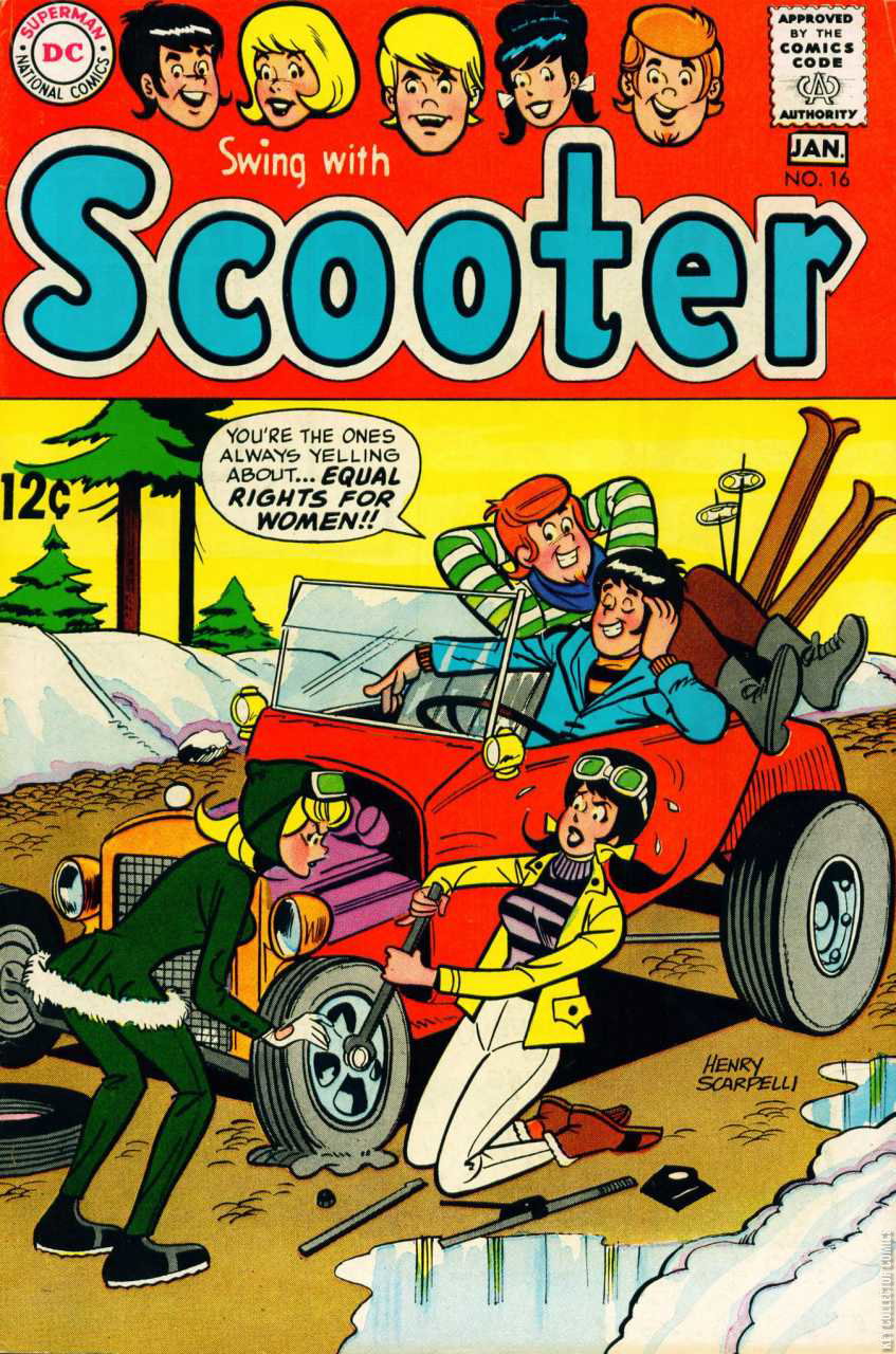 Swing With Scooter #16 Published October 1968 | Key Col