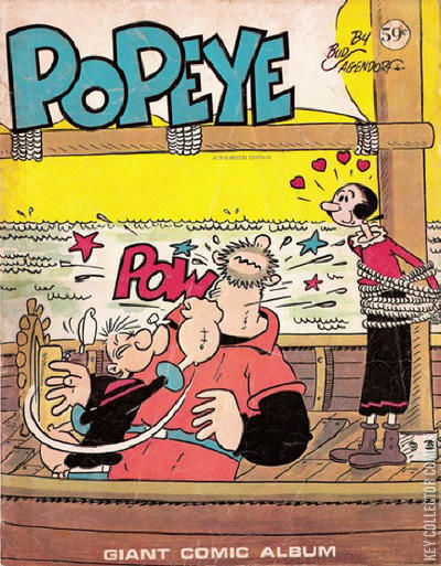 Popeye Giant Comic Album by Modern | Key Collector Comics