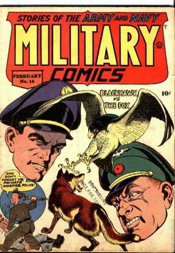 Military Comics #16 Published December 1942 | Key Colle