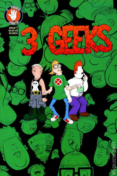 3 Geeks by 3 Finger Prints | Key Collector Comics