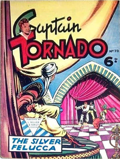 Captain Tornado #73 UK Edition Published January 1952